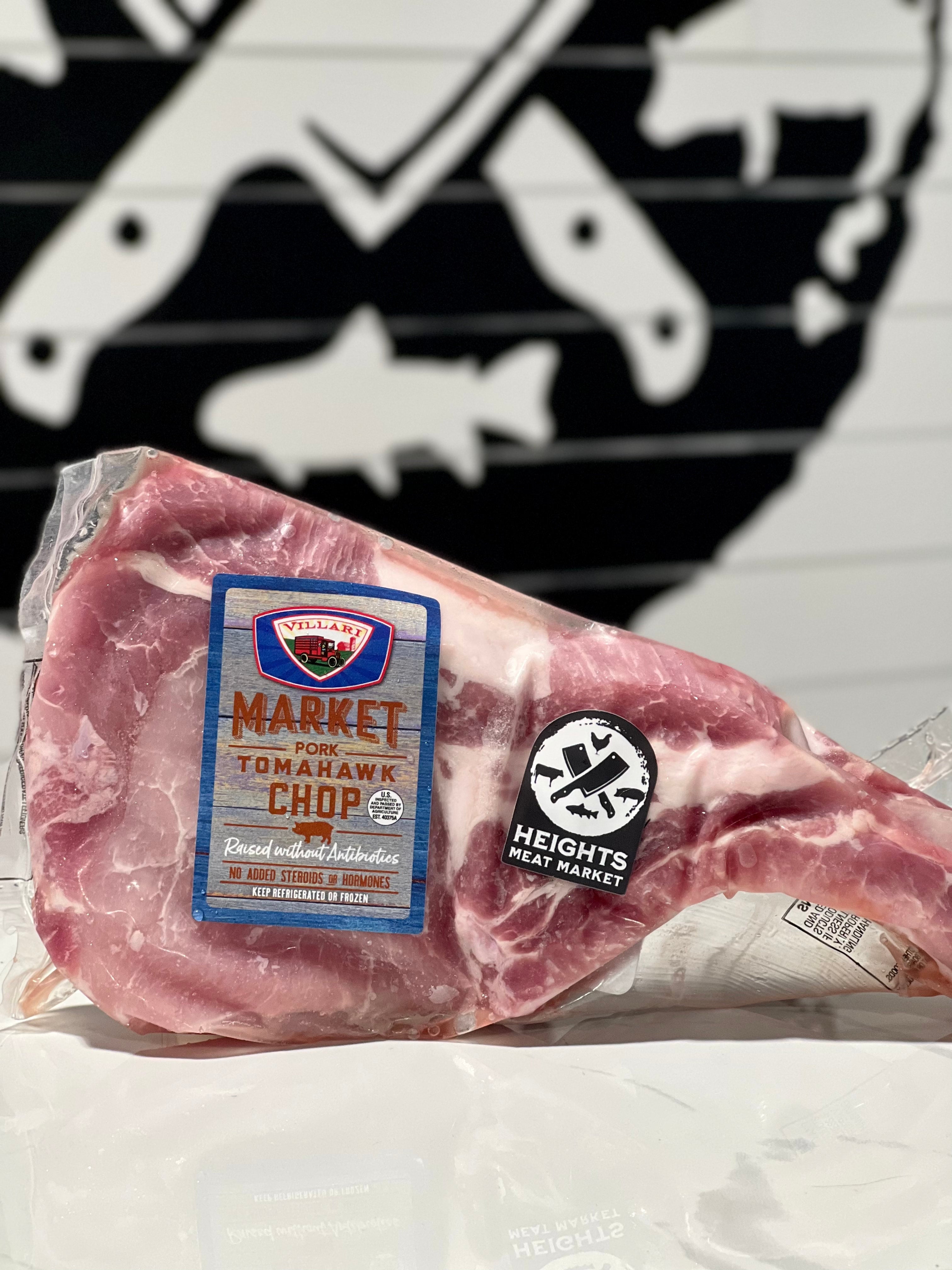 Duroc Tomahawk Chop | Heights Meat Market